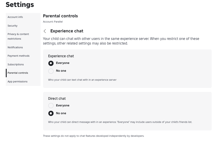 Roblox Parental Controls: A Parent’s Guide to Safety Settings | Little ...