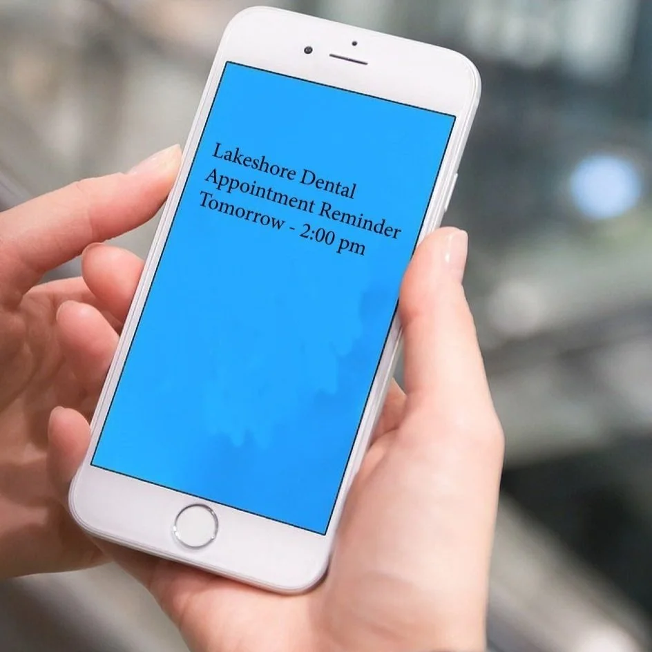 Appointment Communication — Lakeshore Dental - Manitowoc