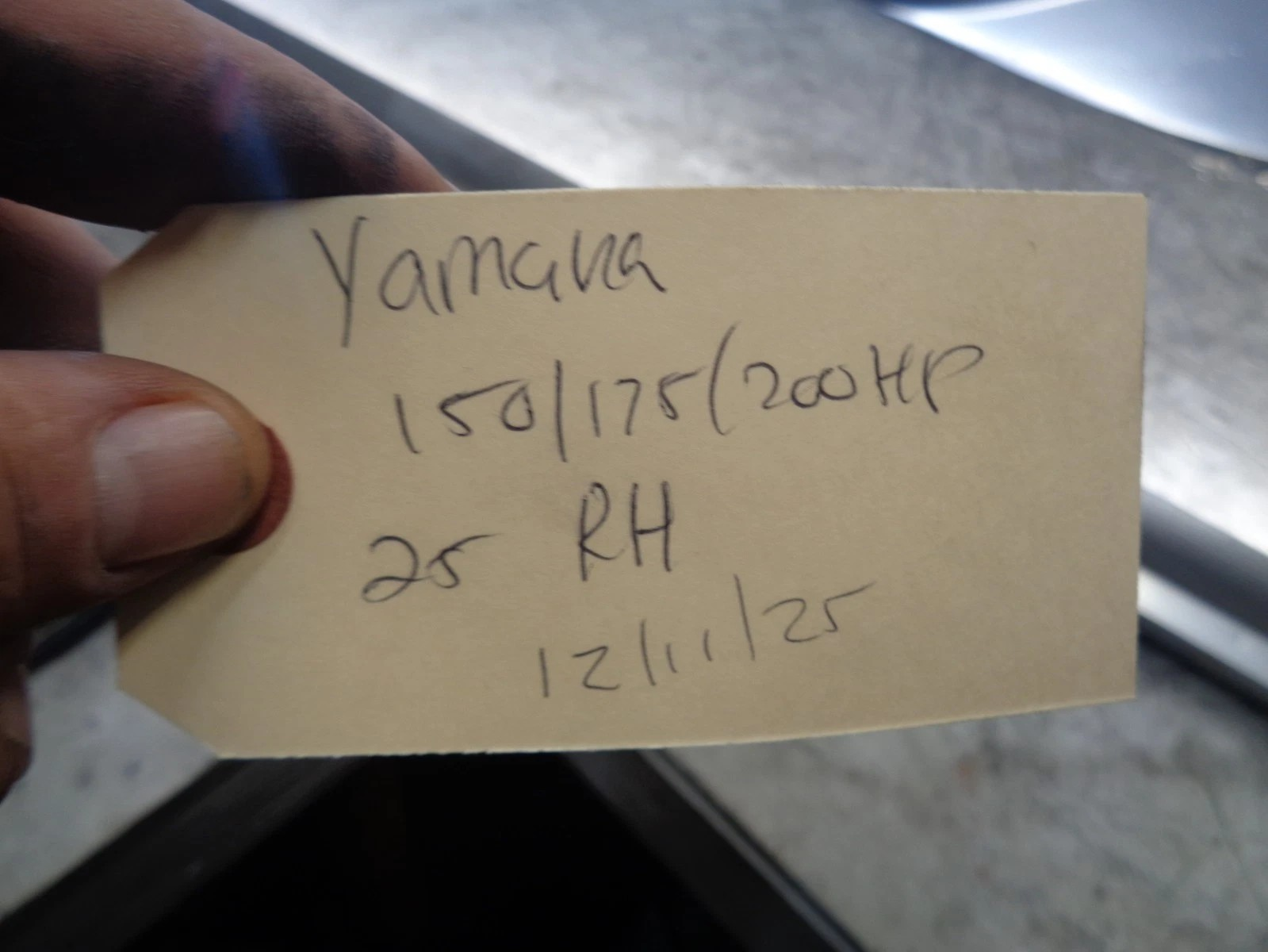 USED 150hp 200hp Yamaha 150 175 200 hp RIGHT HAND Outboard Motor Lower ...