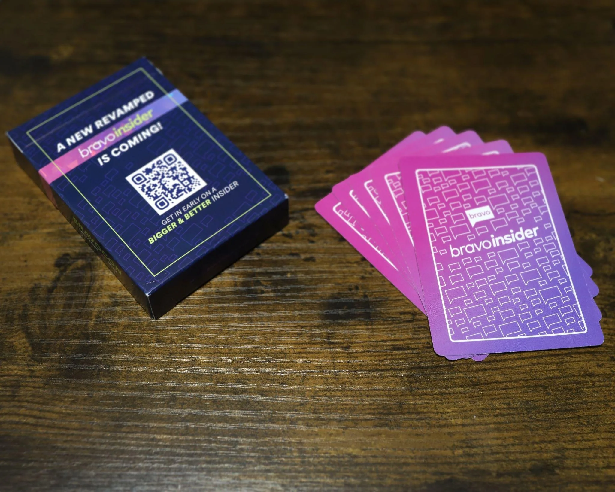 Bravo Insider Playing Cards — HALO Branded Solutions, Team LB