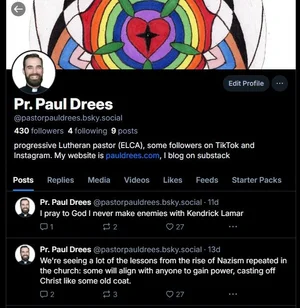 Pastor Paul Drees