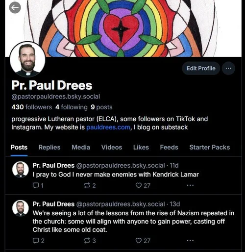 Pastor Paul Drees
