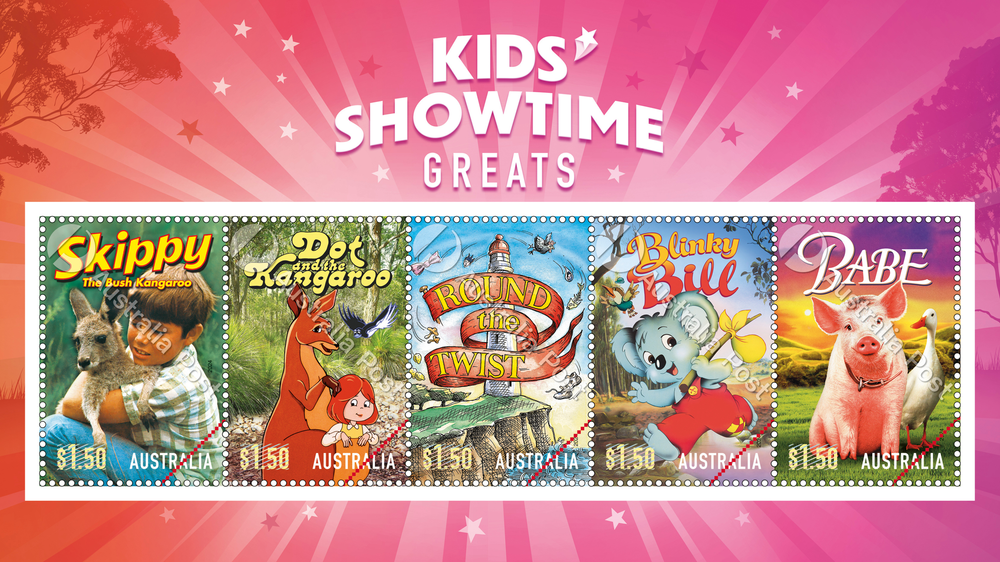 Australian Children's Television Puts its Stamp on History — Flying ...