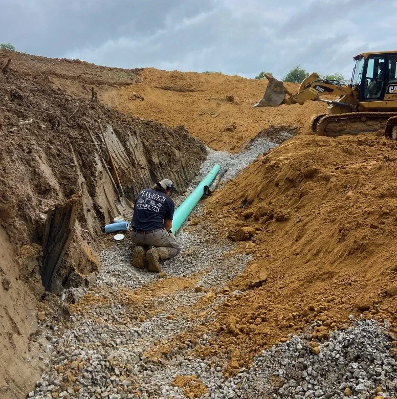 Excavating — Riley's Excavating