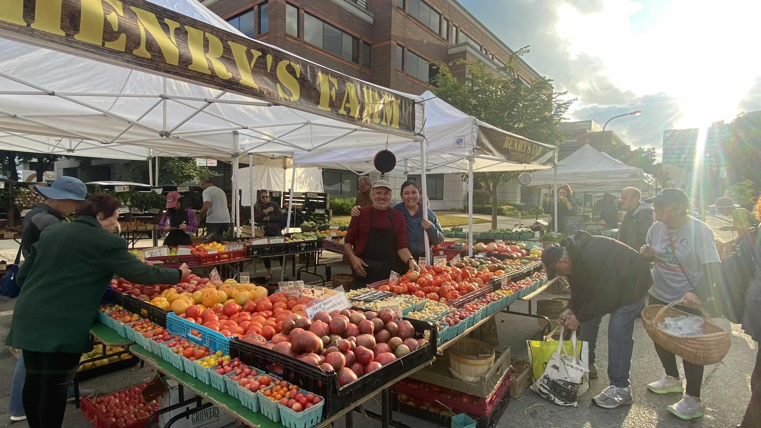Find Henry's Farm at the Evanston Farmers Market — Henry's Farm