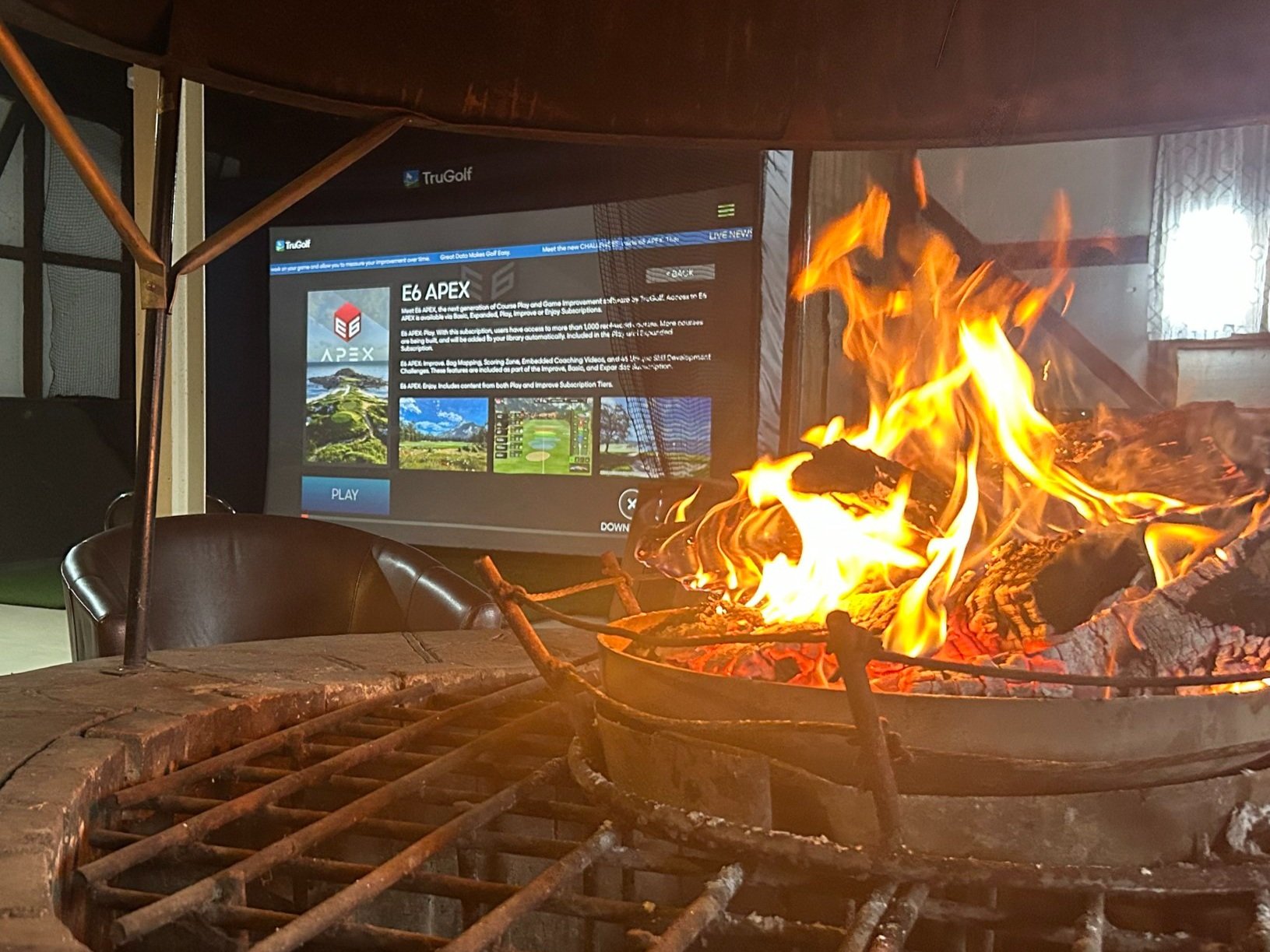 Indoor Golf — Elk Valley Golf Course