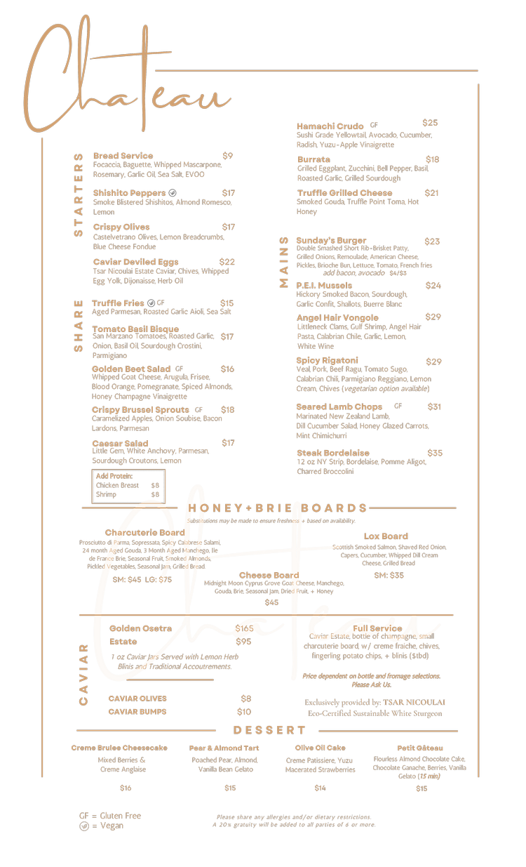 Dinner — Château