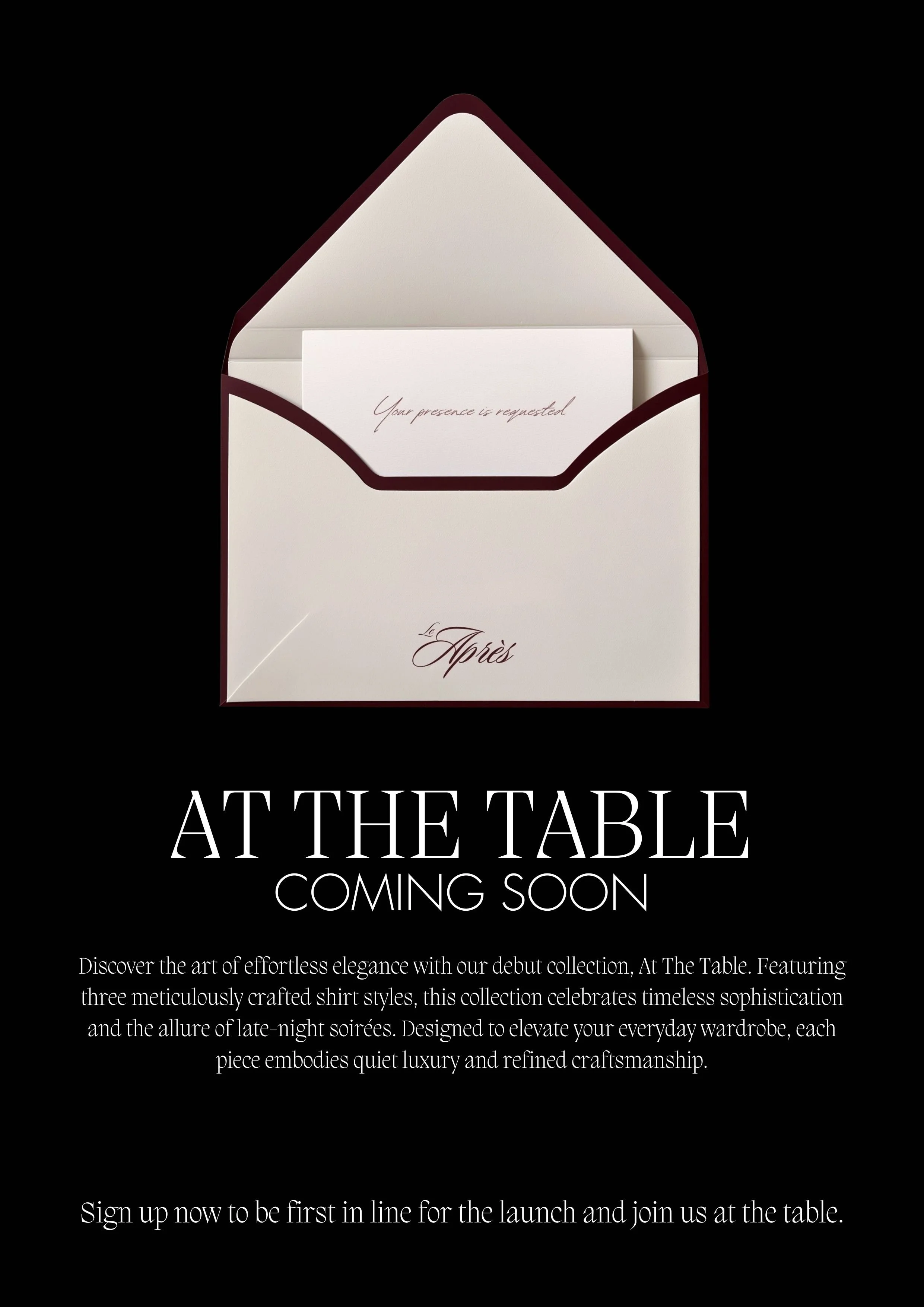 Le Après – Luxury Dinnerware, Barware & Embroidered T-Shirts for the ...