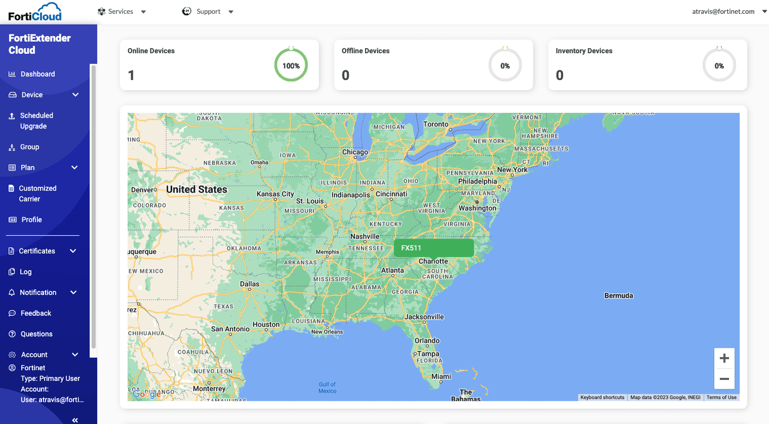 FortiExtender for Cellular Connectivity — Andrew Travis