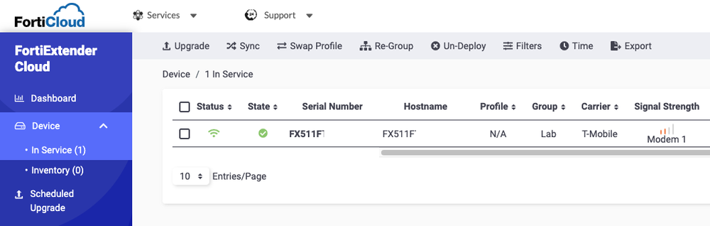 FortiExtender for Cellular Connectivity — Andrew Travis