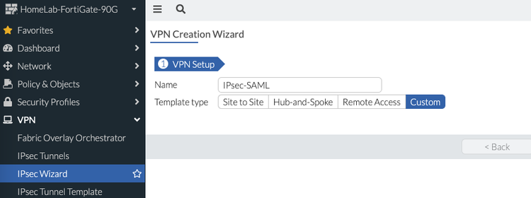 FortiGate IPsec VPN with SAML — Andrew Travis