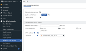 FortiGate IPsec VPN with SAML — Andrew Travis