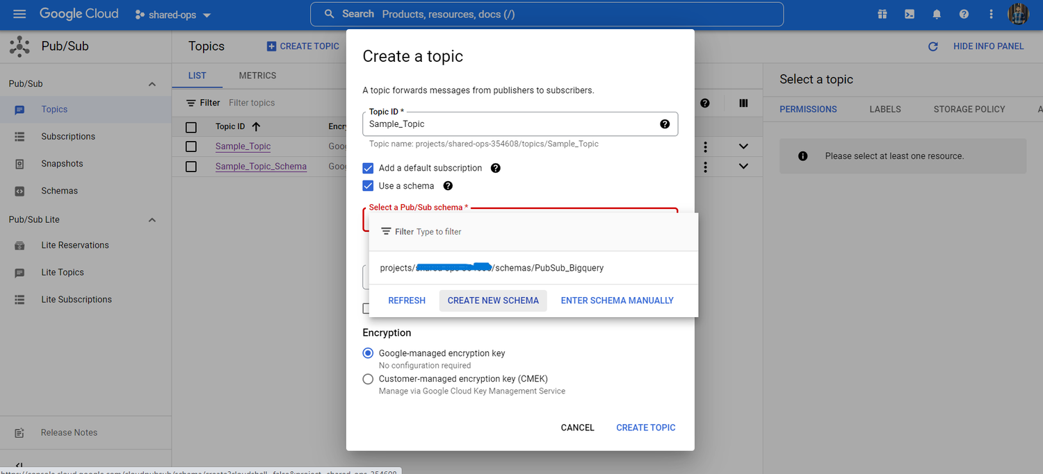 Stream Data to BigQuery with Pub/Sub— Evonence | Google Cloud Partner — Evonence | Google Cloud ...