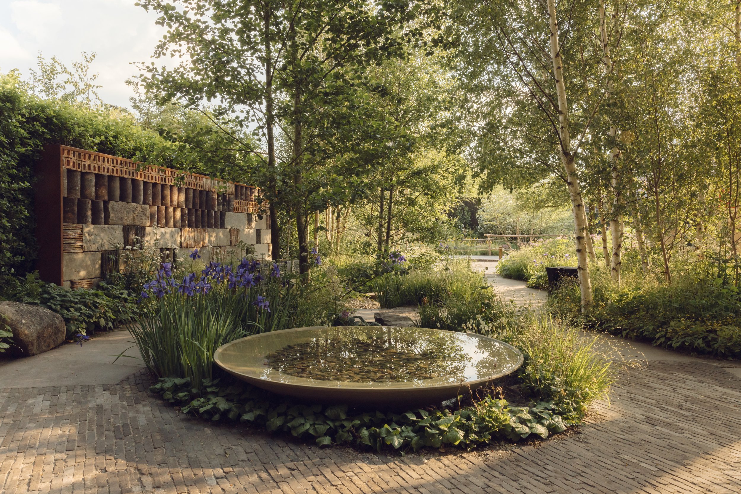 Forest Bathing Garden, RHS Chelsea Flower Show 2024, London. — Torc Pots