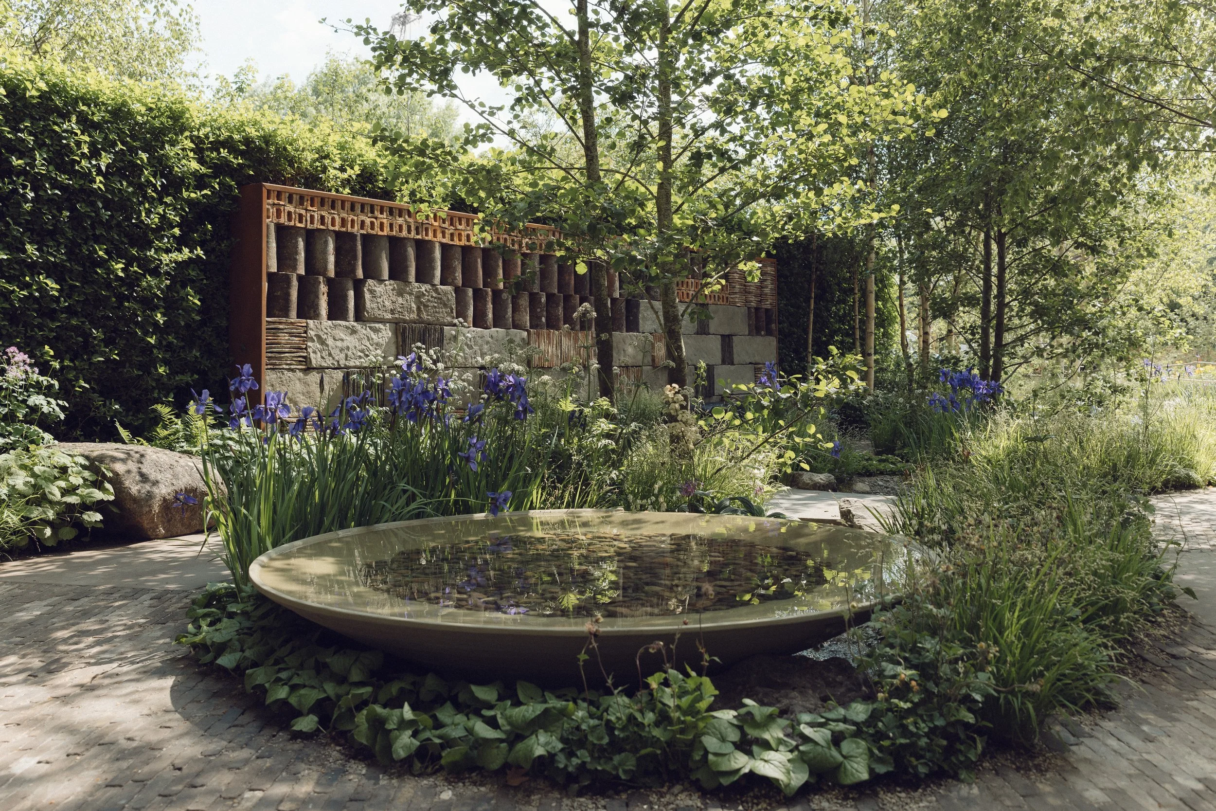 Forest Bathing Garden, RHS Chelsea Flower Show 2024, London. — Torc Pots