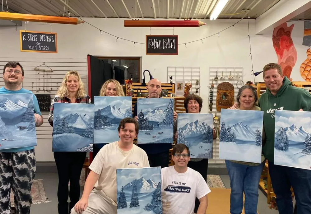 Learn to paint with Bob Ross and Chris Severn! — Let's Paint a Picture!