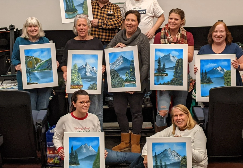 Learn to paint with Bob Ross and Chris Severn! — Let's Paint a Picture!