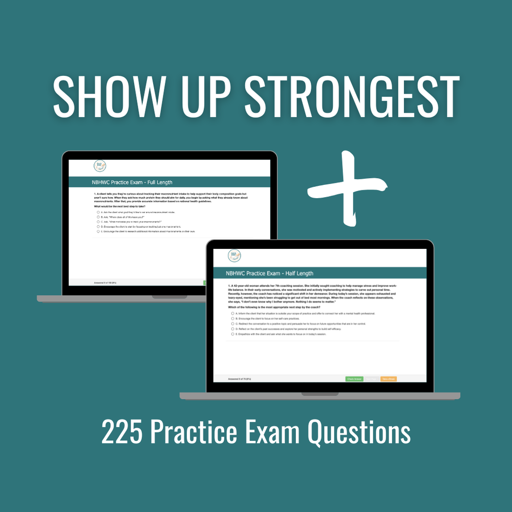 Practice Exams — Shop | Ace Your Exams Now — Health Coach Study Hall