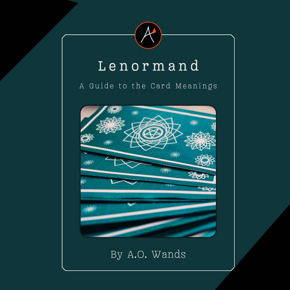 16. The Star - Lenormand Card Meanings — The Ace of Wands