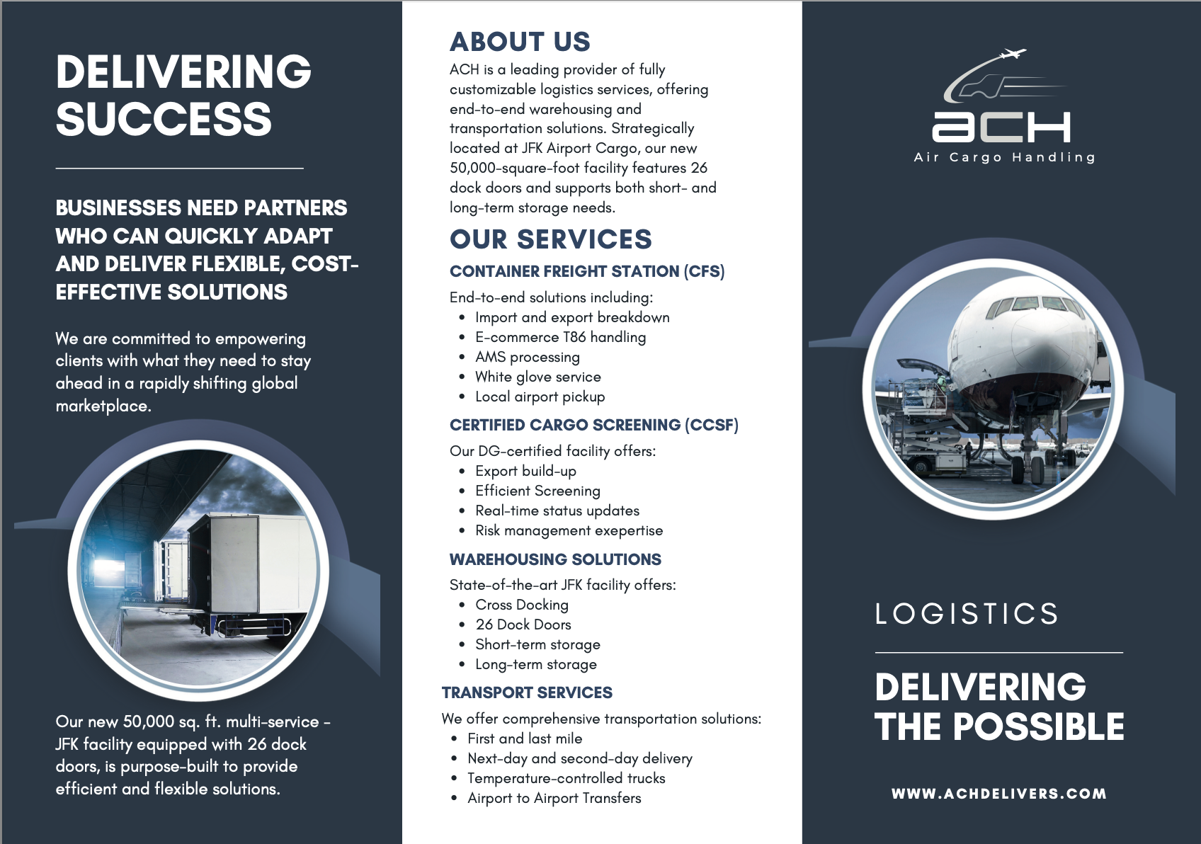 Certified Cargo Screening | Ensure Security Now - Get Certified — ACH