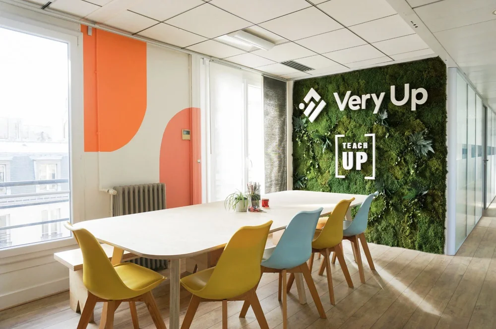 Very Up | Colourful and Sustainable Office Makeover in Paris — Rainbow ...