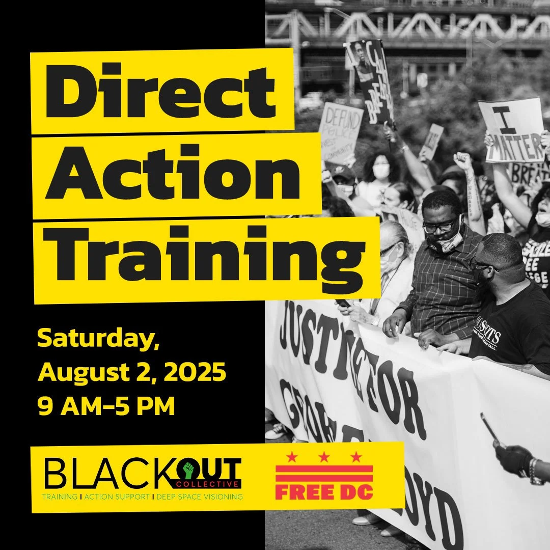 Direct Action Training with BlackOUT Collective — Free DC