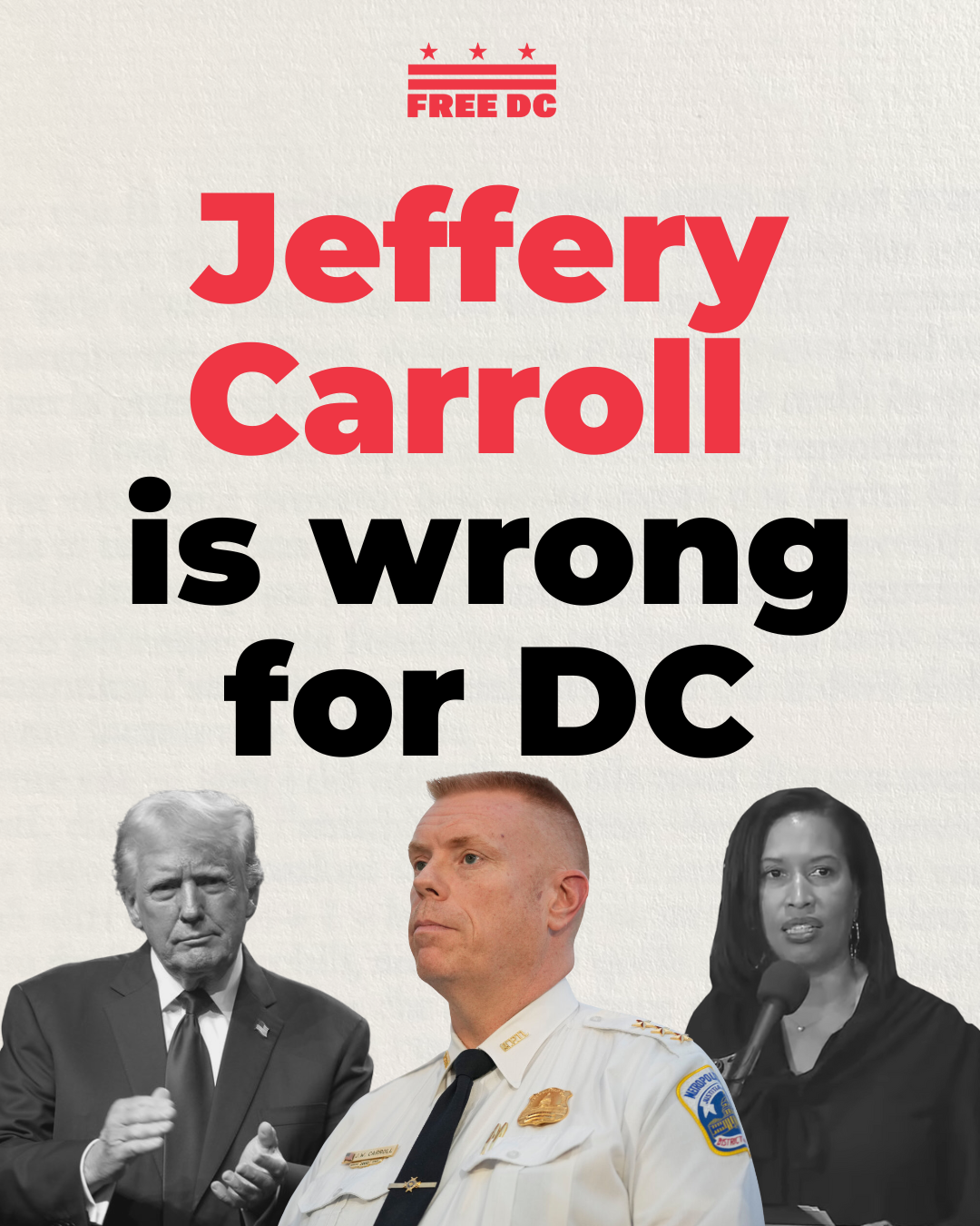 Jeffery Carroll is wrong for DC — Free DC