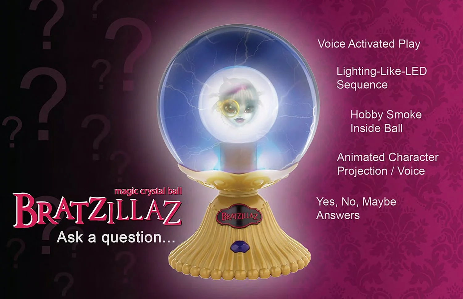 Bratzilla Electronic Crystal Ball/ — Ian Allen Dyer