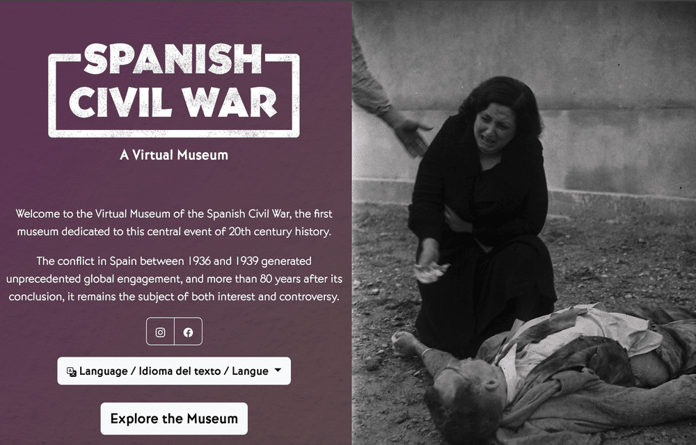 Virtual Museum of the Spanish Civil War — Plus Ultra Collective