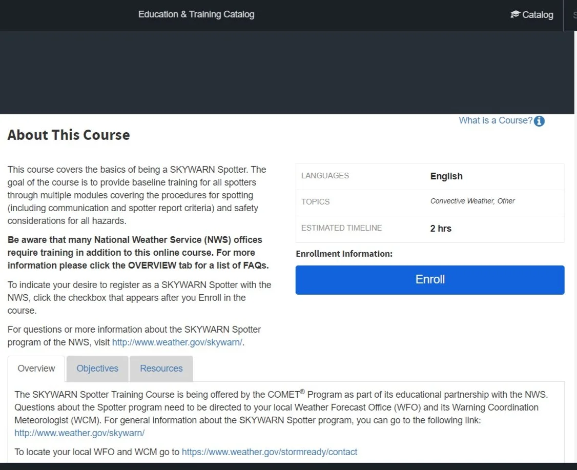 WEATHER RESOURCES — Indiana Storm Chasing Network