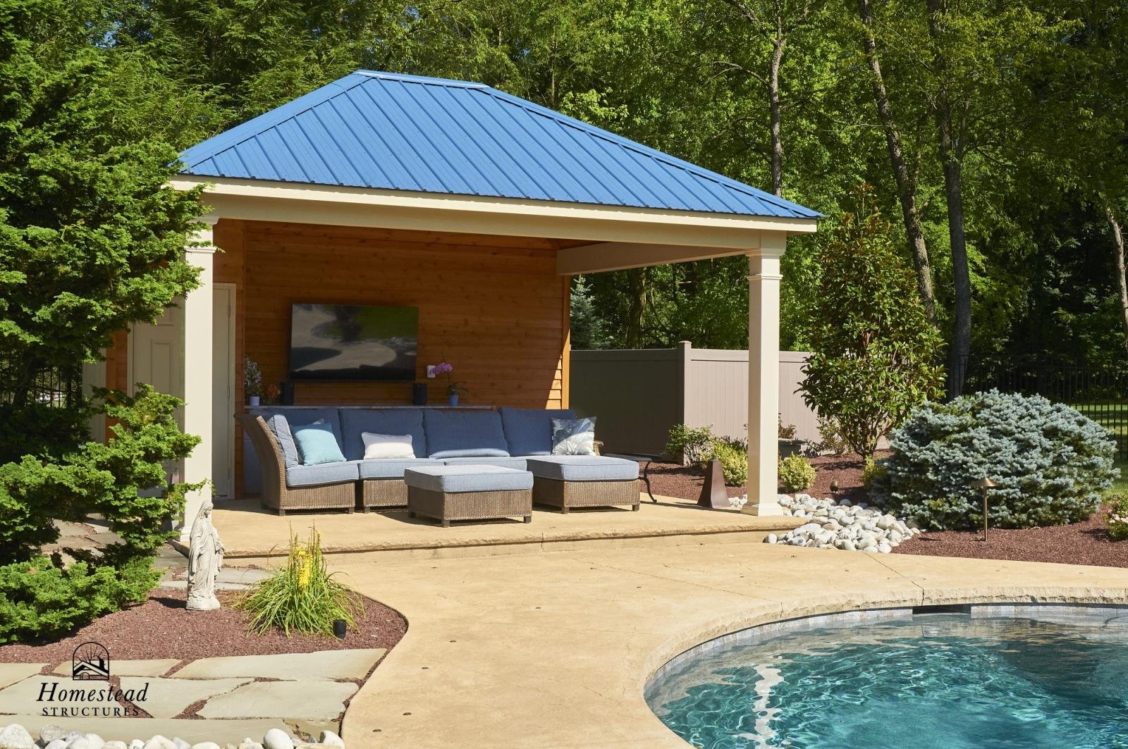 9670 | 14’ x 18’ Avalon Series Pool House | Center Valley, PA | Explore ...