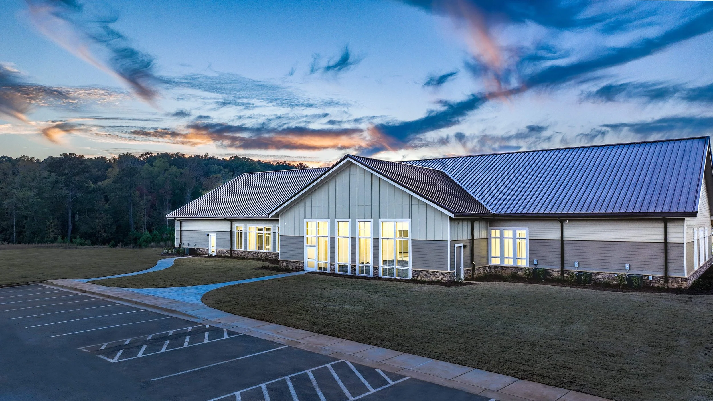 Lake Oconee Academy Fine Arts Building — Landmark Construction & Development