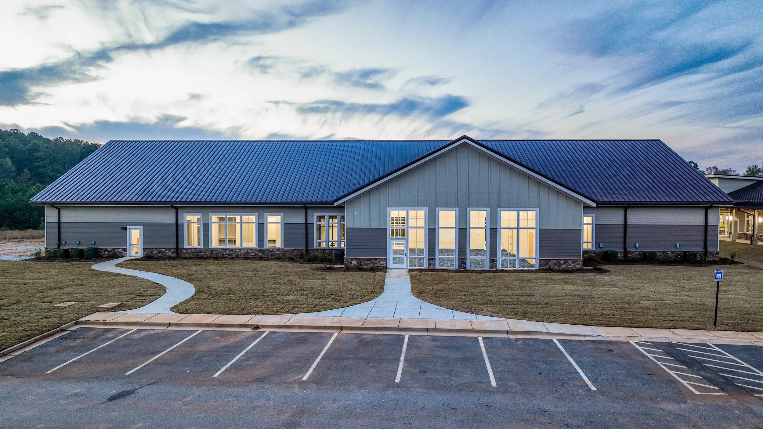 Lake Oconee Academy Fine Arts Building — Landmark Construction & Development