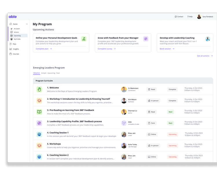 Able - Leadership Platform