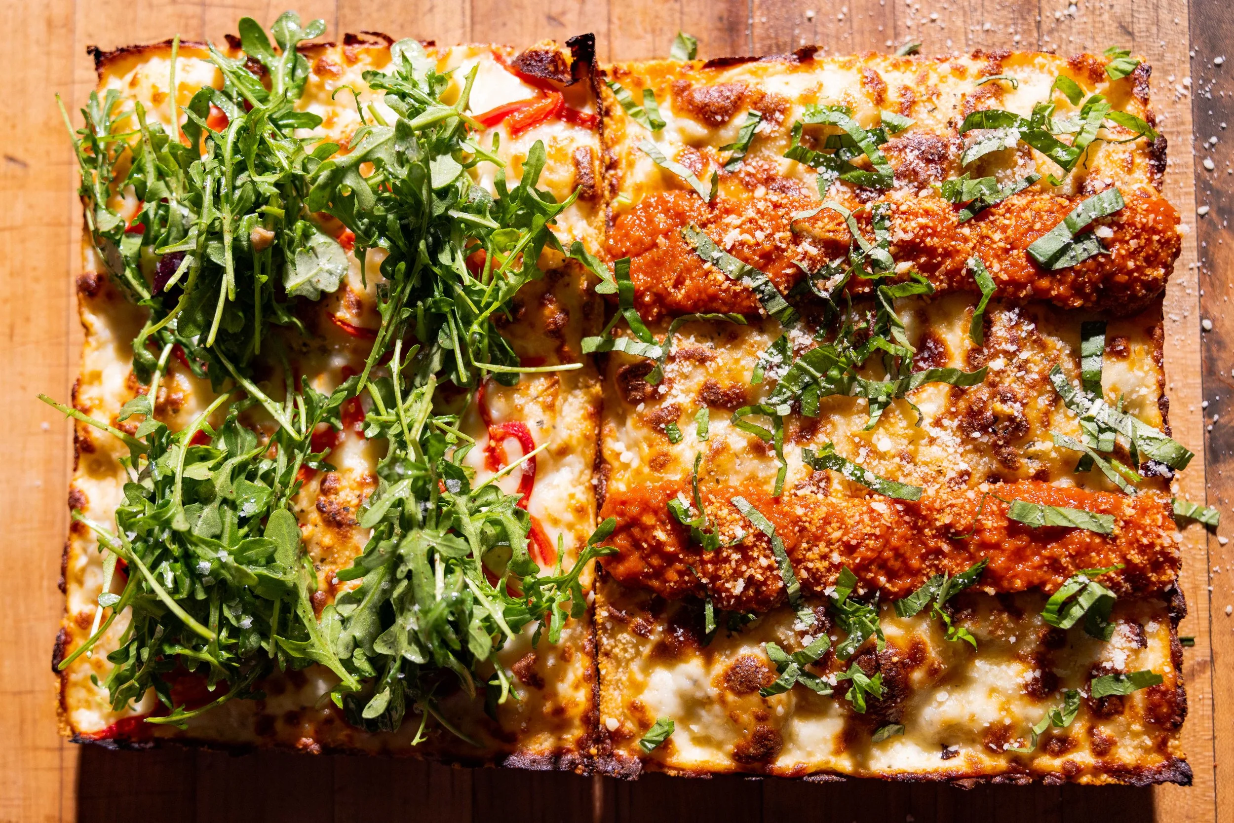 Wild Child Pizza - Detroit Style with Portland Flavor
