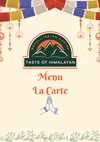 Menu — Taste of Himalayan
