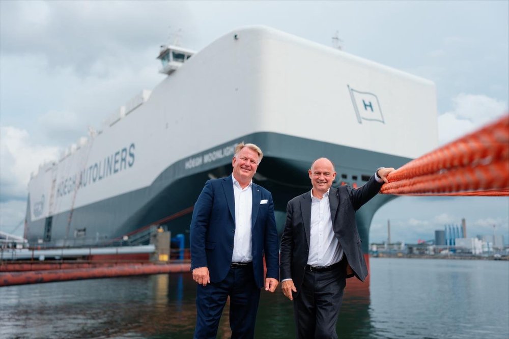 Höegh Autoliners names new vessel at Port of Gothenburg — SMI DIGITAL