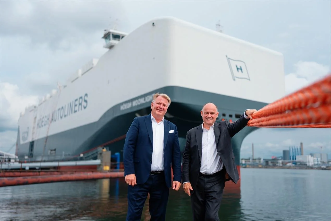 Höegh Autoliners names new vessel at Port of Gothenburg — SMI DIGITAL