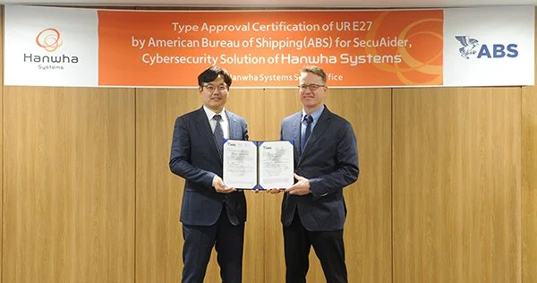 ABS approves Hanwha Systems’ advanced cybersecurity solution — SMI DIGITAL