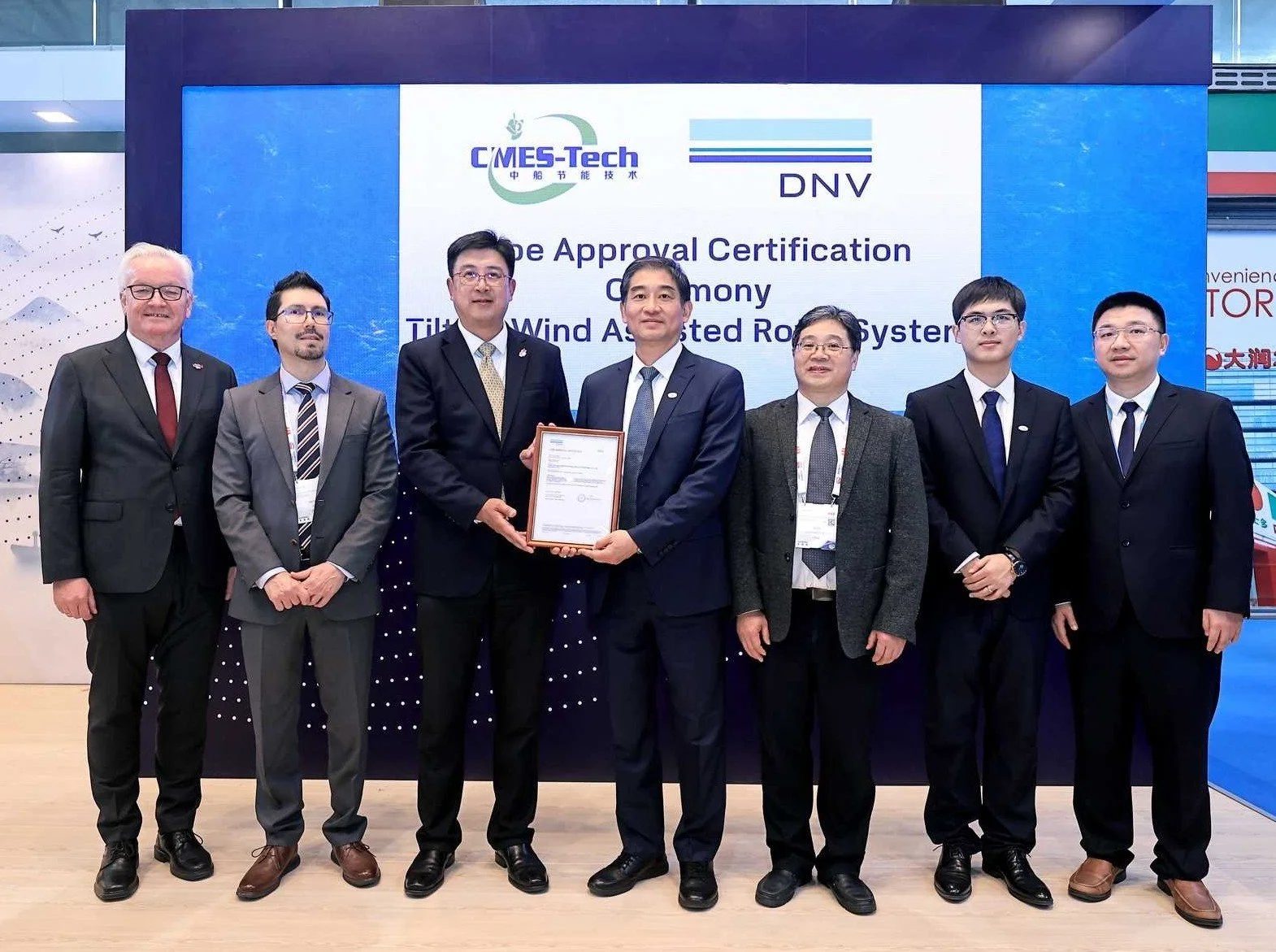 DNV approves Chinese design for 35-metre tilting rotorsail — SMI DIGITAL