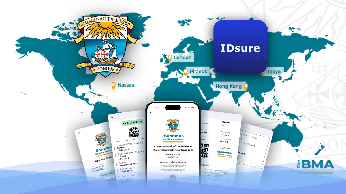 Bahamas Maritime Authority partners with IDsure to introduce digital ...