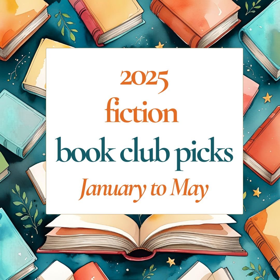 2025 Fiction Book Club Picks: January to May — The Bookish Bulletin