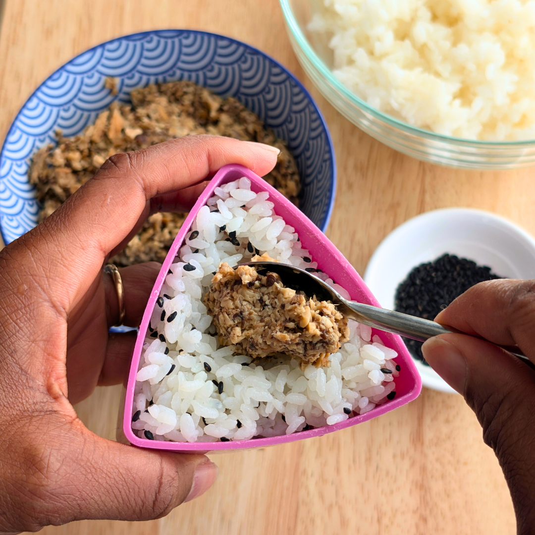 Mushroom Pâté-Filled Onigiri – Savory & Umami-Packed Rice Balls — Chef ...