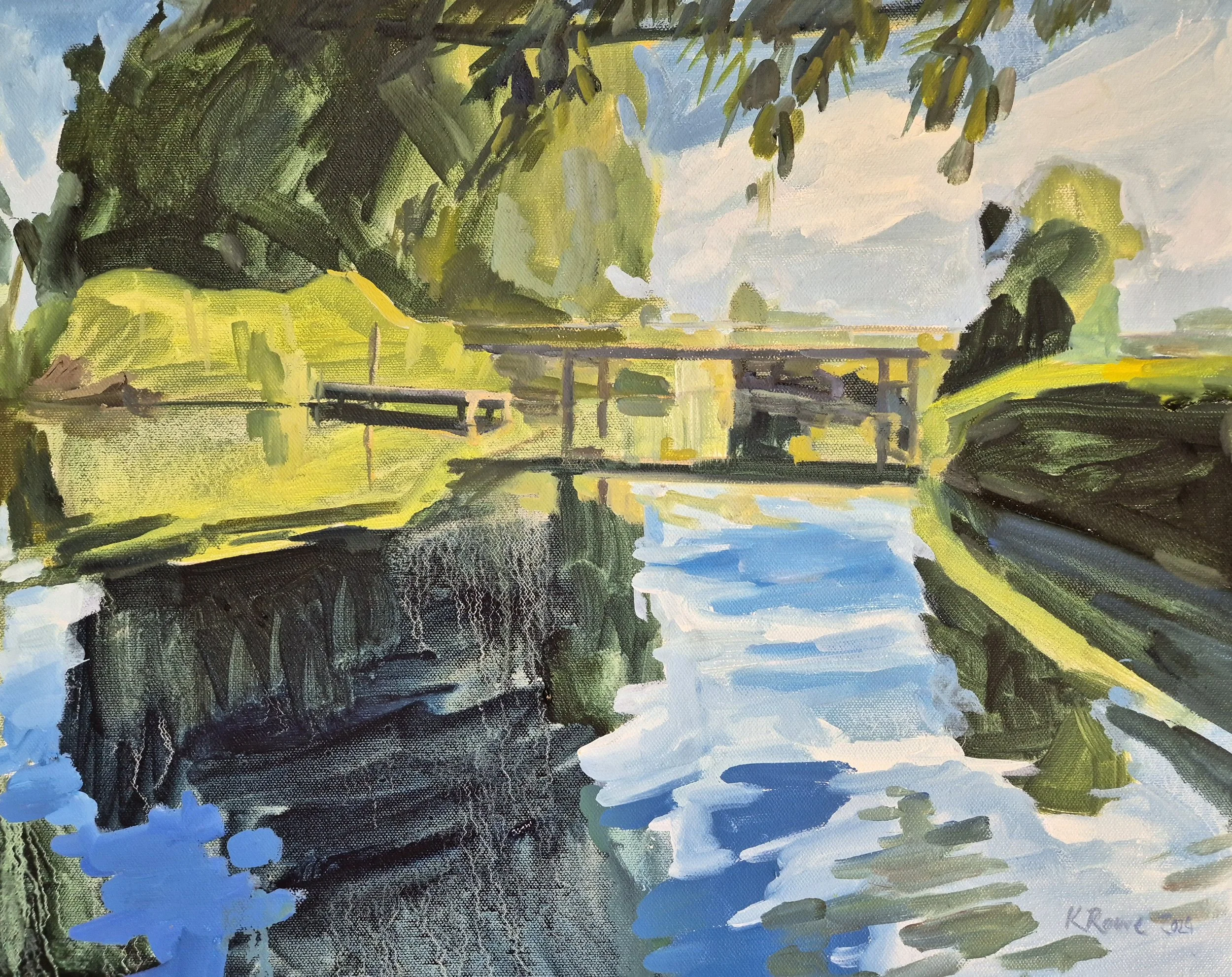 St.Patrick's Stream, Shiplake — Katharine Rowe