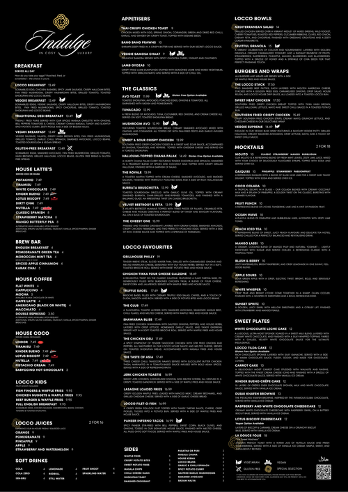 Menu — LOCCO