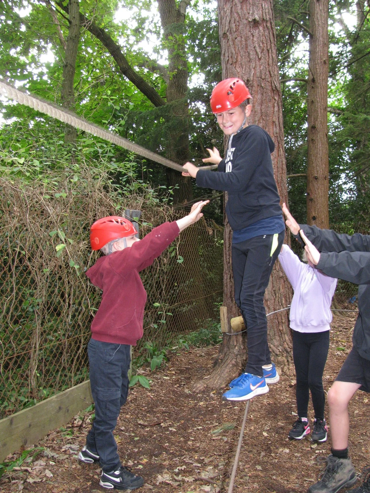 Low Ropes | Discover Teamwork Today — Walton Firs Activity Centre