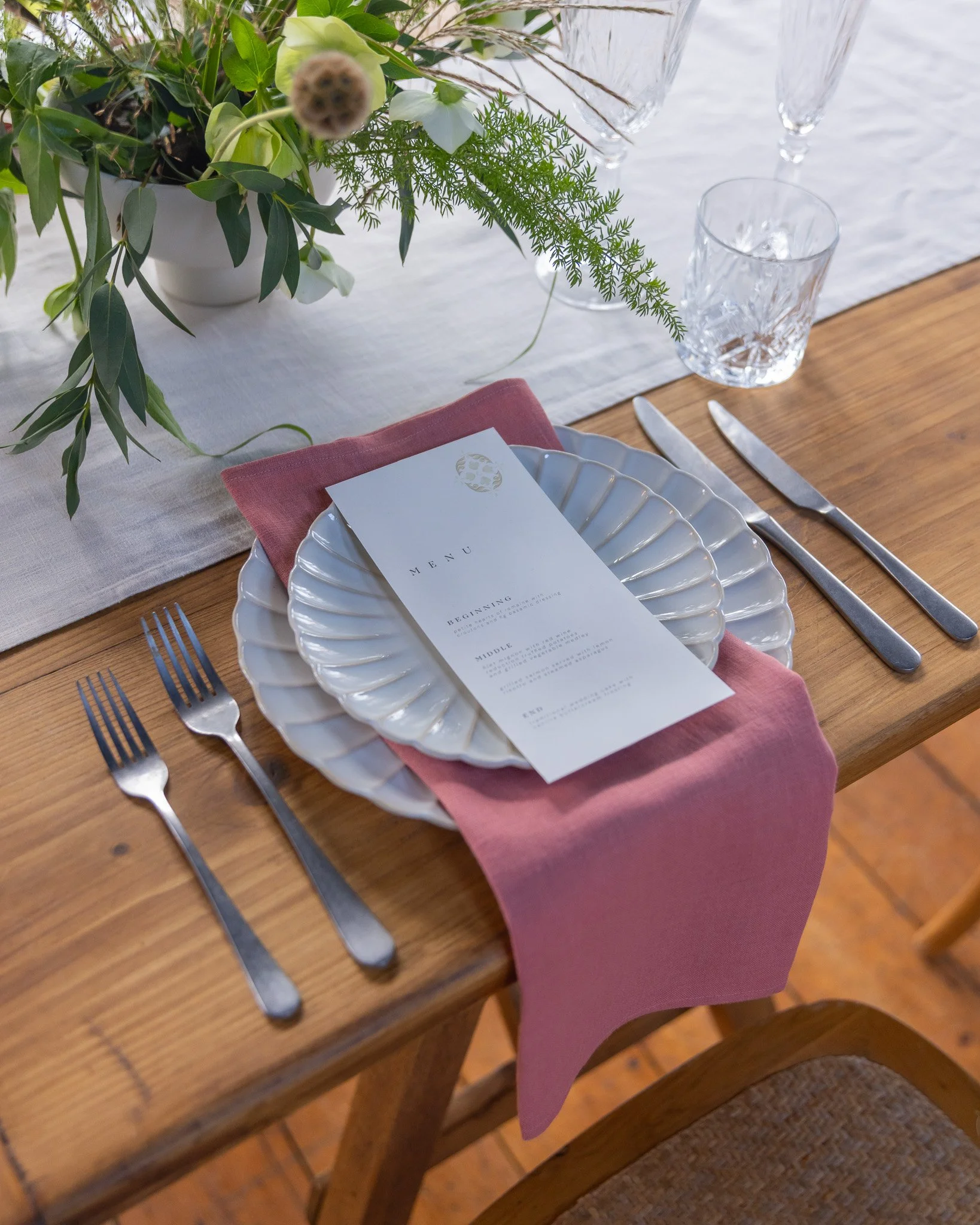 Linen Table Runners — The Knotted Napkin Co.