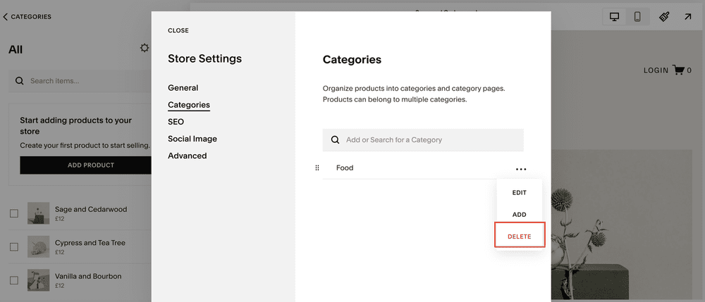 Easy Guide to Managing Store Categories on Squarespace — by Crawford