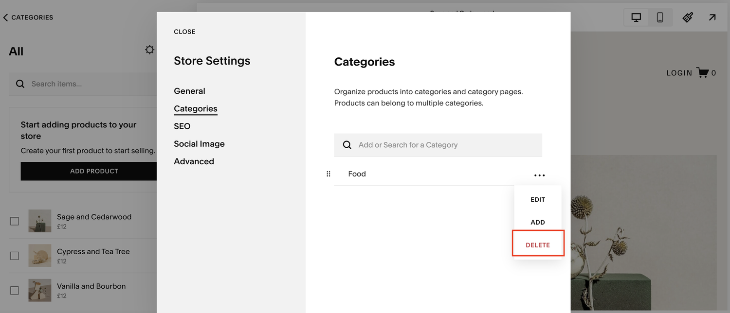 Easy Guide to Managing Store Categories on Squarespace — by Crawford