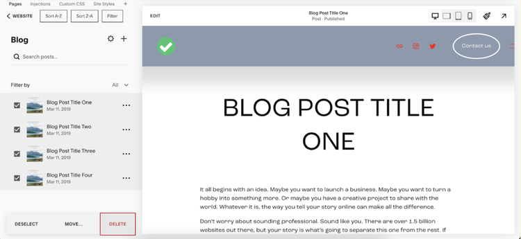 How to Create a Blog on Squarespace [2025 Updated Guide] — by Crawford